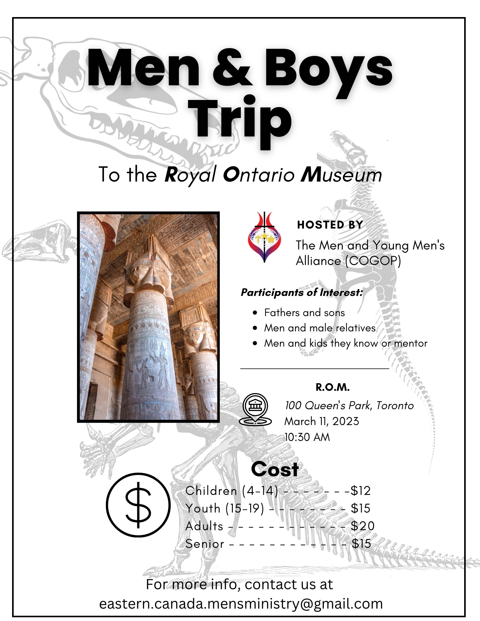 Boys and Men’s Trip – The Genesis Man Project